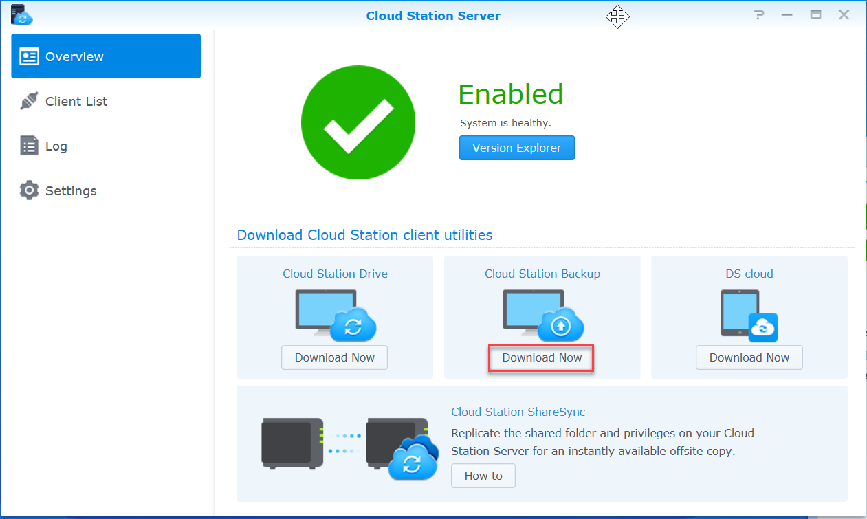 Hướng dẫn sử dụng Cloud Station Backup | Mstartech