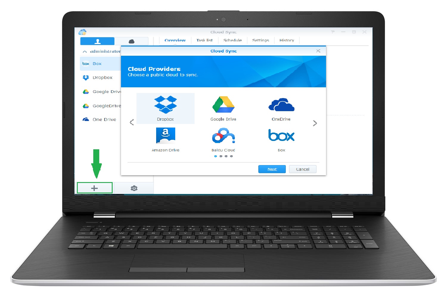 Hướng dẫn sử dụng Cloud Sync Synology trên Synology NAS chi tiết nhất.