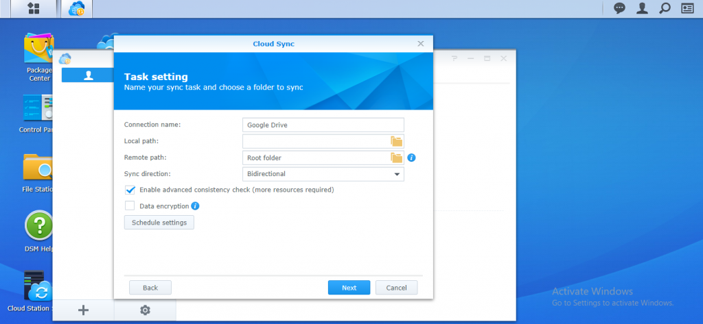 Hướng dẫn sử dụng Cloud Sync Synology trên Synology NAS chi tiết nhất.