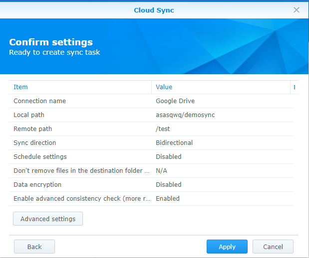 Hướng dẫn sử dụng Cloud Sync Synology trên Synology NAS chi tiết nhất.