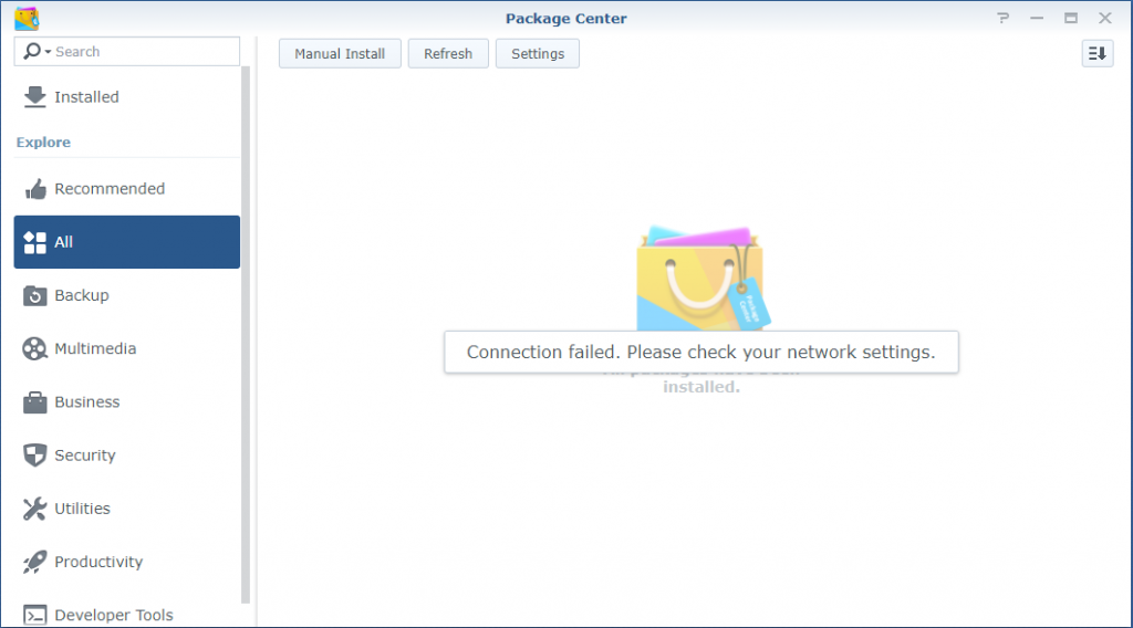 Cách Khắc Phục Lỗi Connection Failed. Please Check Your Network And ...