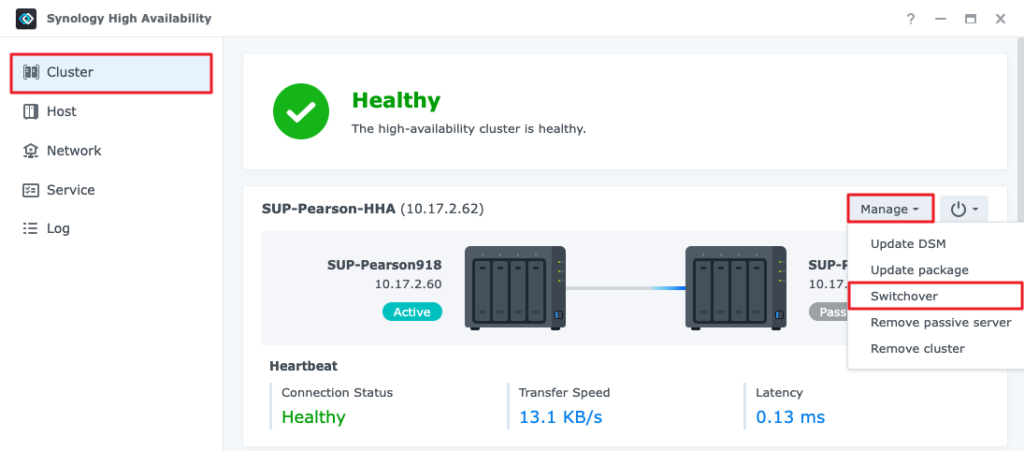 Hướng dẫn cơ bản về cơ chế SHA (Synology High Availability) trên 2 ...
