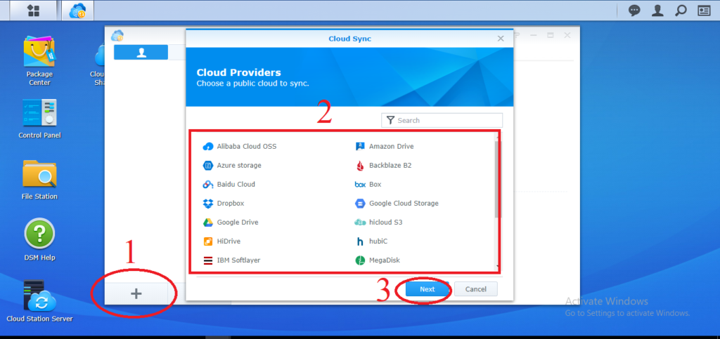 HƯỚNG DẪN SỬ DỤNG CLOUD SYNC ONEDRIVE SYNOLOGY
