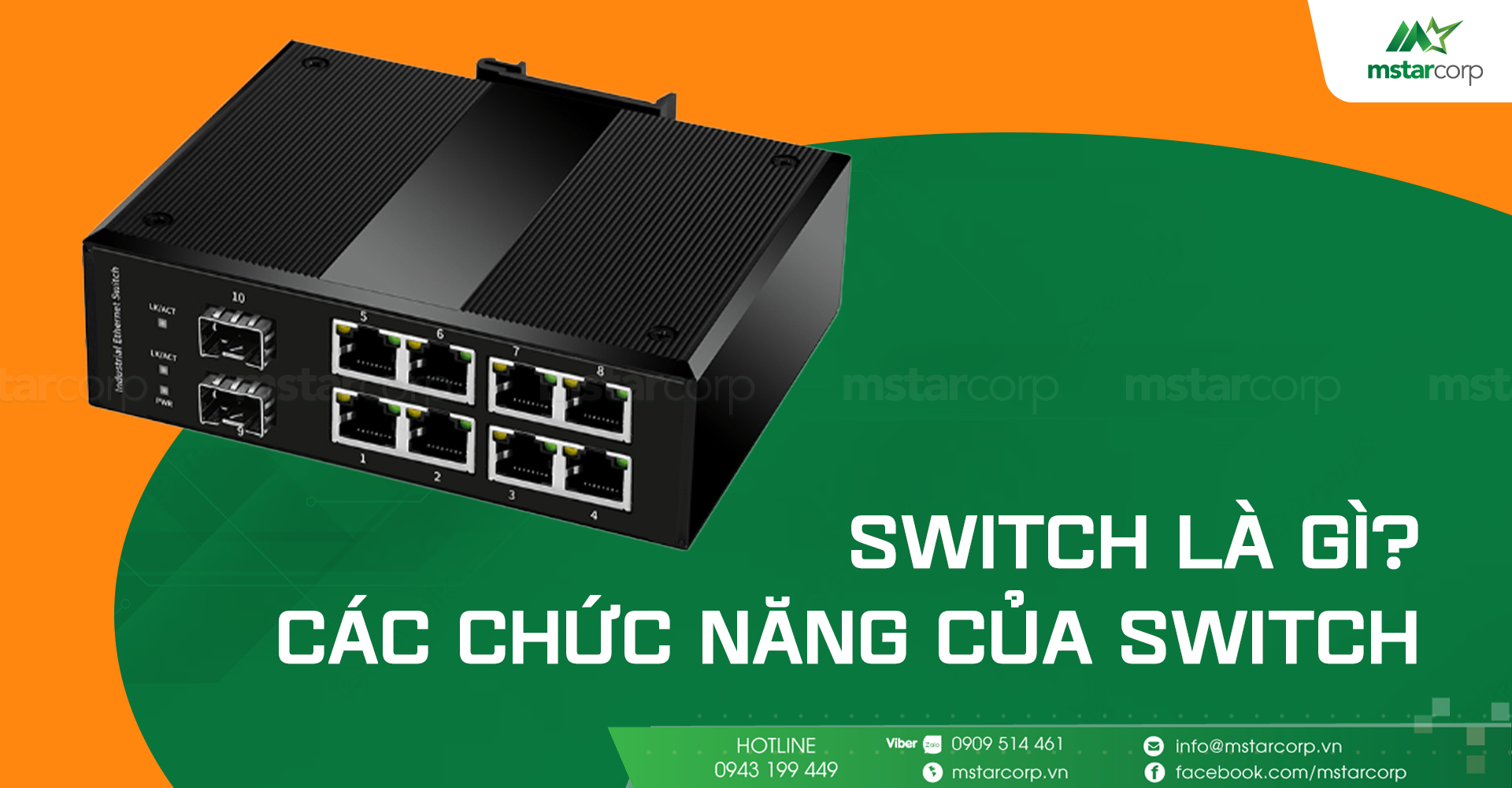 Switch là gì? Các chức năng của switch