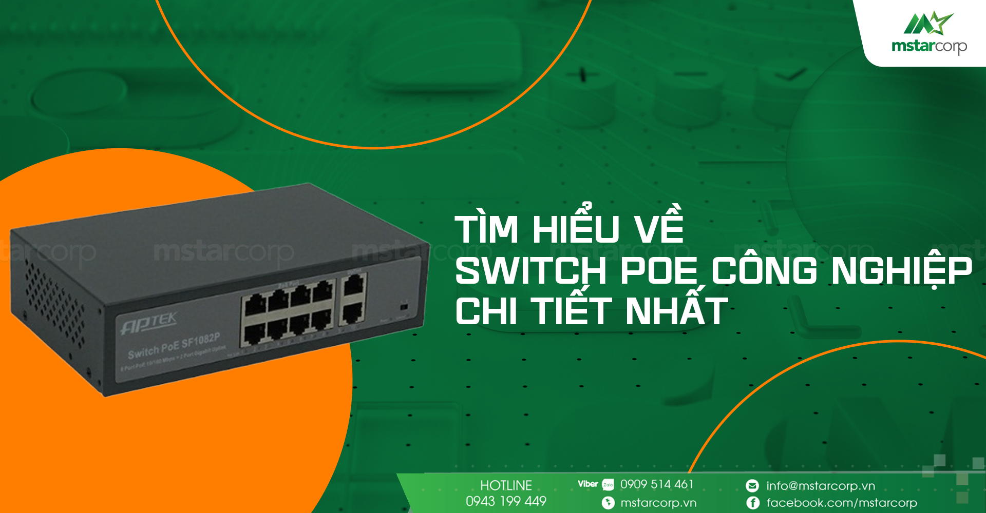 Tìm hiểu về switch poe công nghiệp chi tiết nhất | Mstartech