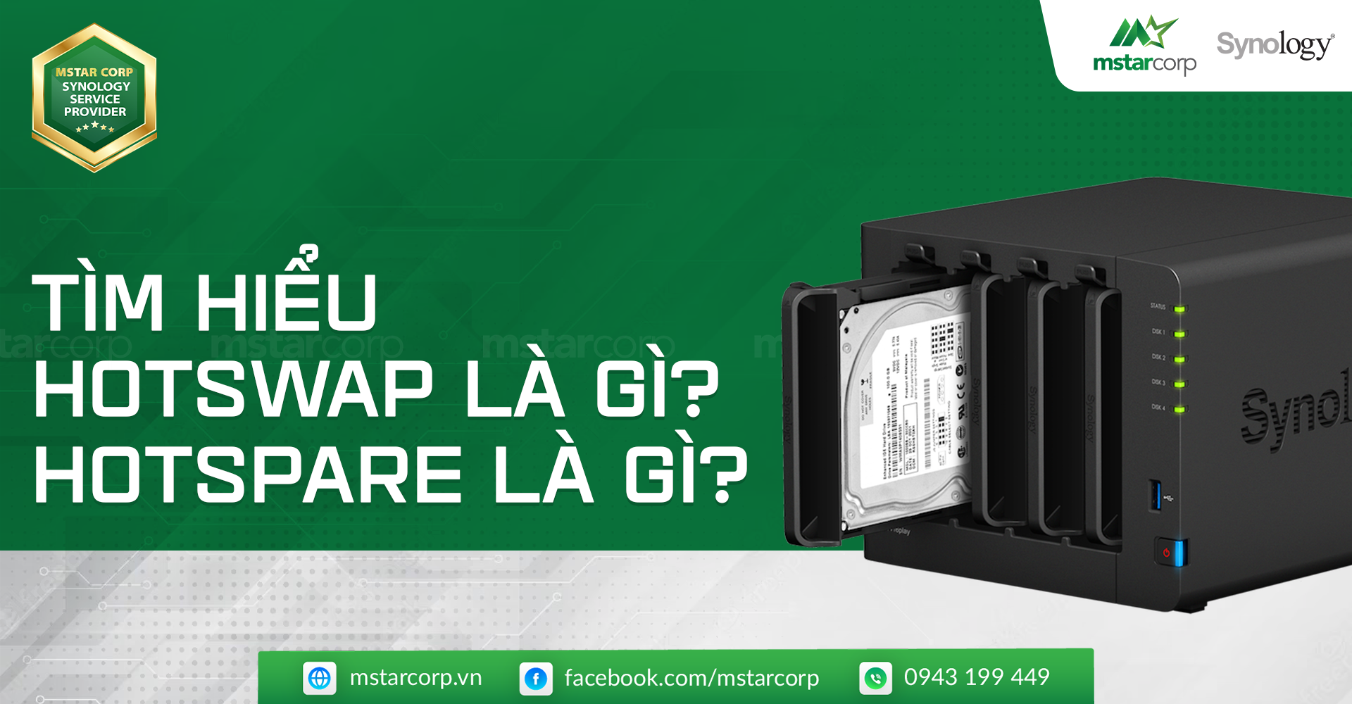 Tìm hiểu Hotswap là gì? Hotspare là gì? | Mstartech