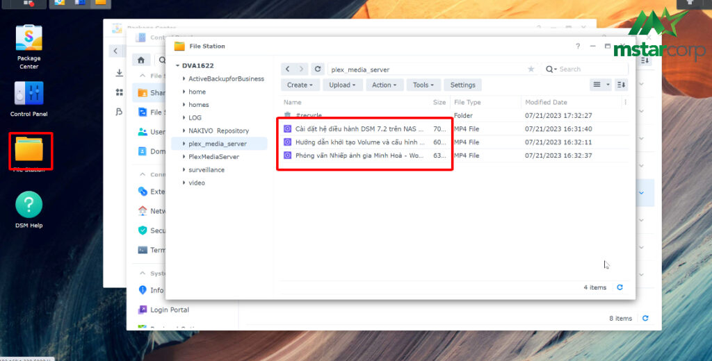 Cài đặt & sử dụng Plex Media Server trên NAS Synology|Mstartech